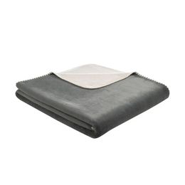 Biederlack Wohndecke Soft&Cozy grau Baumwollmischgewebe Ma&szlig;e (cm): B: 150 &raquo; M&ouml;bel Kraft