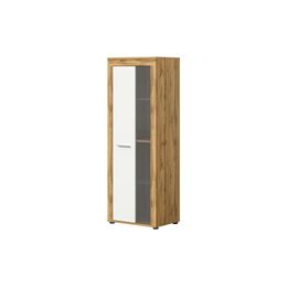 M&ouml;bel Kraft Vitrine holzfarben Ma&szlig;e (cm): B: 60 H: 159 T: 35.0 &raquo; M&ouml;bel Kraft