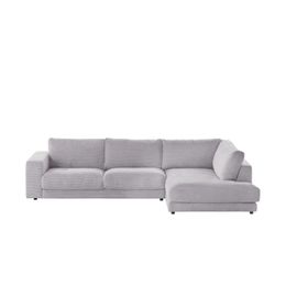 Jette Home Ecksofa Cord Sila grau Ma&szlig;e (cm): B: 325 H: 85 T: 224.0 &raquo; M&ouml;bel Kraft