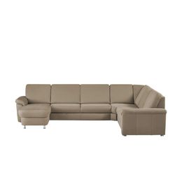 Kollektion Kraft Wohnlandschaft Mikrofaser Rita beige Ma&szlig;e (cm): B: 330 H: 91 T: 240.0 &raquo; M&ouml;bel Kraft