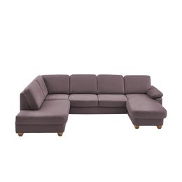 Kollektion Kraft Wohnlandschaft Oliver lila/violett Ma&szlig;e (cm): B: 300 H: 85 T: 202.0 &raquo; M&ouml;bel Kraft