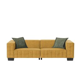 Smart Big Sofa gelb Ma&szlig;e (cm): B: 255 H: 69 T: 106.0 &raquo; M&ouml;bel Kraft