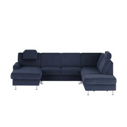 Kollektion Kraft Wohnlandschaft Mit verschiedenen Funktionen verf&uuml;gbar Jana blau Ma&szlig;e (cm): B: 309 H: 87 T: 235.0 &raquo; M&ouml;bel Kraft
