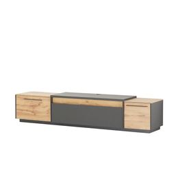 M&ouml;bel Kraft TV Lowboard grau Ma&szlig;e (cm): B: 250 H: 50 T: 50.0 &raquo; M&ouml;bel Kraft