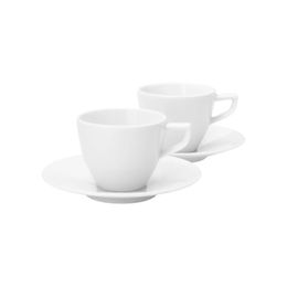 JOOP! Espressotasse 2er-Set wei&szlig; Porzellan Ma&szlig;e (cm): H: 5 &Oslash;: 5.0 &raquo; M&ouml;bel Kraft