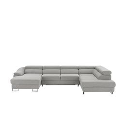 Twist Ecksofa Lavos grau Ma&szlig;e (cm): B: 346 H: 85 T: 221.0 &raquo; M&ouml;bel Kraft