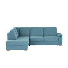 betty Ecksofa betty t&uuml;rkis/petrol Ma&szlig;e (cm): B: 265 H: 86 T: 207.0 &raquo; M&ouml;bel Kraft