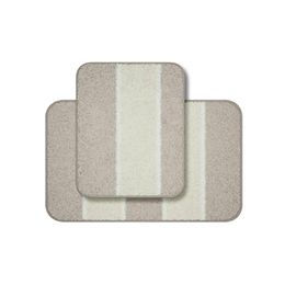 Grund Badematte 2er-Set beige Synthetik Ma&szlig;e (cm): B: 50 H: 1,8 &raquo; M&ouml;bel Kraft