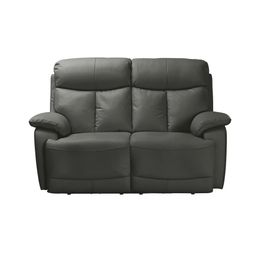 Wohnwert Ledersofa aus Echtleder mit manueller Relaxfunktion Ambra grau Ma&szlig;e (cm): B: 160 H: 102 T: 102.0 &raquo; M&ouml;bel Kraft