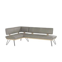 Koinor Eckbank Leder Dining System 4 grau Ma&szlig;e (cm): B: 217 H: 88 T: 152.0 &raquo; M&ouml;bel Kraft
