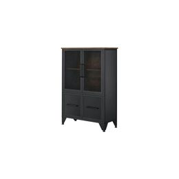 M&ouml;bel Kraft Highboard schwarz Ma&szlig;e (cm): B: 70 H: 101 &raquo; M&ouml;bel Kraft