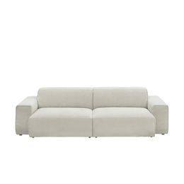 Gray & Jones Einzelsofa im Trendstoff Baltic Breeze beige Ma&szlig;e (cm): B: 216 H: 71 T: 101.0 &raquo; M&ouml;bel Kraft