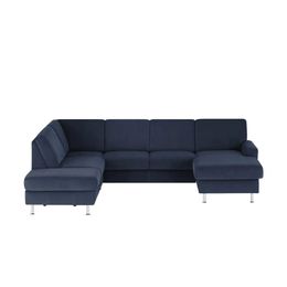 Kollektion Kraft Wohnlandschaft Mit verschiedenen Funktionen verf&uuml;gbar Jana blau Ma&szlig;e (cm): B: 309 H: 87 T: 235.0 &raquo; M&ouml;bel Kraft