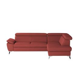 Primo Ecksofa Apollo rot Ma&szlig;e (cm): B: 268 T: 210.0 &raquo; M&ouml;bel Kraft