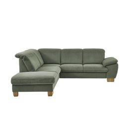 Kollektion Kraft Ecksofa Raica-S gr&uuml;n Ma&szlig;e (cm): B: 266 H: 91 T: 243.0 &raquo; M&ouml;bel Kraft