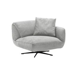 pop Drehsessel aus Flachgewebe Ventus grau Ma&szlig;e (cm): B: 101 H: 111 T: 98.0 &raquo; M&ouml;bel Kraft