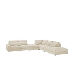 M&ouml;bel Kraft Ecksofa Branna creme Ma&szlig;e (cm): B: 412 H: 88 T: 386.0 &raquo; M&ouml;bel Kraft