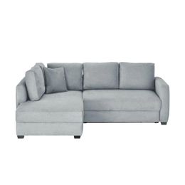 bobb Ecksofa mit Boxspringpolsterung grau Ma&szlig;e (cm): B: 235 H: 90 T: 184.0 &raquo; M&ouml;bel Kraft