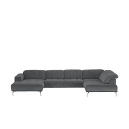 Kollektion Kraft Wohnlandschaft Sarina grau Ma&szlig;e (cm): B: 393 H: 75 T: 212.0 &raquo; M&ouml;bel Kraft