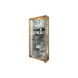 M&ouml;bel Kraft Vitrine holzfarben Ma&szlig;e (cm): B: 59 H: 114,8 T: 18.0 &raquo; M&ouml;bel Kraft