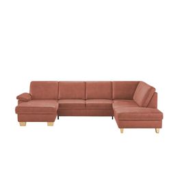 Kollektion Kraft Wohnlandschaft Kunstleder Samu rot Ma&szlig;e (cm): B: 316 H: 90 T: 235.0 &raquo; M&ouml;bel Kraft