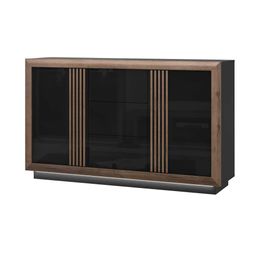 M&ouml;bel Kraft Sideboard schwarz Ma&szlig;e (cm): B: 162 H: 98 T: 42.0 &raquo; M&ouml;bel Kraft