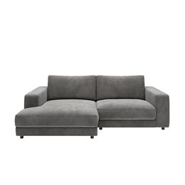 Jette Home Ecksofa in Cord Sila grau Ma&szlig;e (cm): B: 250 H: 85 T: 170.0 &raquo; M&ouml;bel Kraft