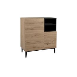 M&ouml;bel Kraft Kommode holzfarben Ma&szlig;e (cm): B: 80 H: 90 T: 42.0 &raquo; M&ouml;bel Kraft