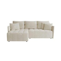 M&ouml;bel Kraft Ecksofa Onil beige Ma&szlig;e (cm): B: 245 H: 85 &raquo; M&ouml;bel Kraft