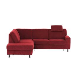 Kollektion Kraft Ecksofa Jana rot Ma&szlig;e (cm): B: 237 H: 85 T: 235.0 &raquo; M&ouml;bel Kraft