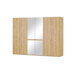 Primo Dreht&uuml;renschrank 6-t&uuml;rig holzfarben Ma&szlig;e (cm): B: 300 H: 216 T: 58.0 &raquo; M&ouml;bel Kraft