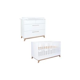 M&ouml;bel Kraft Babyzimmer 2er-Set Lina wei&szlig; Ma&szlig;e (cm): B: 259 H: 283 &raquo; M&ouml;bel Kraft