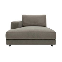 Jette Home Element Ottomane links in Feincord Modulsofa Sila grau Ma&szlig;e (cm): B: 125 H: 85 T: 170.0 &raquo; M&ouml;bel Kraft