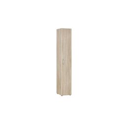 M&ouml;bel Kraft Schrank 1-t&uuml;rig holzfarben Ma&szlig;e (cm): B: 30 H: 185 T: 40.0 &raquo; M&ouml;bel Kraft