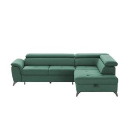 Twist Ecksofa Aldeia gr&uuml;n Ma&szlig;e (cm): B: 252 H: 70 T: 200.0 &raquo; M&ouml;bel Kraft