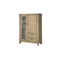 Woodford Vitrine Borneo holzfarben Ma&szlig;e (cm): B: 109 H: 155 T: 45.0 &raquo; M&ouml;bel Kraft