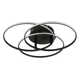 Globo Lighting Deckenleuchte schwarz &Oslash;: 45.6 &raquo; M&ouml;bel Kraft