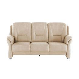 Kollektion Kraft Sofa 3-sitzig aus Mikrofaser Wilma beige Ma&szlig;e (cm): B: 198 H: 97 T: 89.0 &raquo; M&ouml;bel Kraft