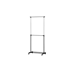 M&ouml;bel Kraft Rollgarderobe schwarz Metallrohr,Kunststoff Ma&szlig;e (cm): B: 78,5 H: 200 T: 41.5 &raquo; M&ouml;bel Kraft