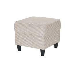M&ouml;bel Kraft Hocker Kivana creme Ma&szlig;e (cm): B: 52 H: 45 T: 52.0 &raquo; M&ouml;bel Kraft