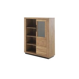 Primo Kombi-Highboard Grinda holzfarben Ma&szlig;e (cm): B: 112 H: 142 T: 40.0 &raquo; M&ouml;bel Kraft