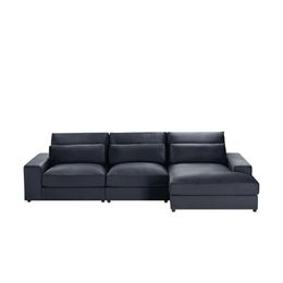 M&ouml;bel Kraft Ecksofa Branna grau Ma&szlig;e (cm): B: 322 H: 88 T: 164.0 &raquo; M&ouml;bel Kraft
