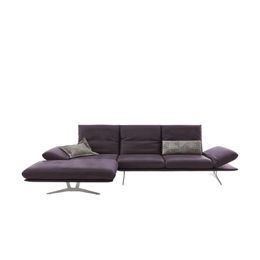 Koinor Ecksofa Echtleder Francis lila/violett Ma&szlig;e (cm): B: 314 H: 93 T: 159.0 &raquo; M&ouml;bel Kraft