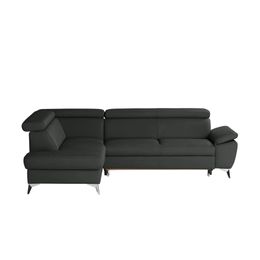 Primo Ecksofa Apollo schwarz Ma&szlig;e (cm): B: 268 T: 210.0 &raquo; M&ouml;bel Kraft