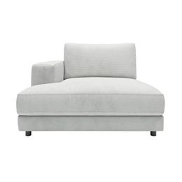 Jette Home Element Ottomane links in Feincord Modulsofa Sila grau Ma&szlig;e (cm): B: 125 H: 85 T: 170.0 &raquo; M&ouml;bel Kraft