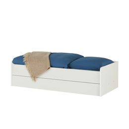 M&ouml;bel Kraft Stauraumbett Grow Up grau Ma&szlig;e (cm): B: 127 H: 54,5 &raquo; M&ouml;bel Kraft