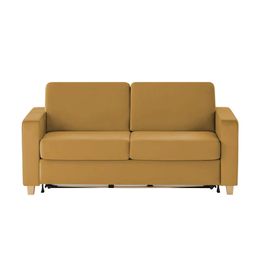 Nehl Schlafsofa Boston Deluxe gelb Ma&szlig;e (cm): B: 199 H: 91 T: 103.0 &raquo; M&ouml;bel Kraft