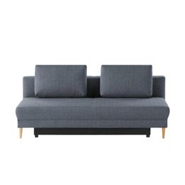 M&ouml;bel Kraft Schlafsofa mit Schlaffunktion Genua blau Ma&szlig;e (cm): B: 205 H: 89 T: 94.0 &raquo; M&ouml;bel Kraft