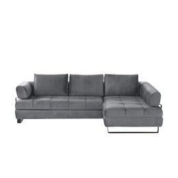 Twist Ecksofa Havana grau Ma&szlig;e (cm): B: 272 H: 89 T: 173.0 &raquo; M&ouml;bel Kraft