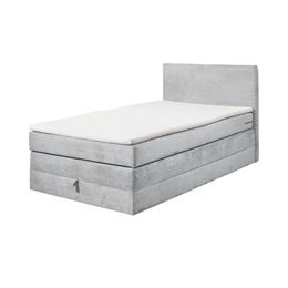 M&ouml;bel Kraft Boxspringbett grau Ma&szlig;e (cm): B: 121 H: 107 T: 209.0 &raquo; M&ouml;bel Kraft